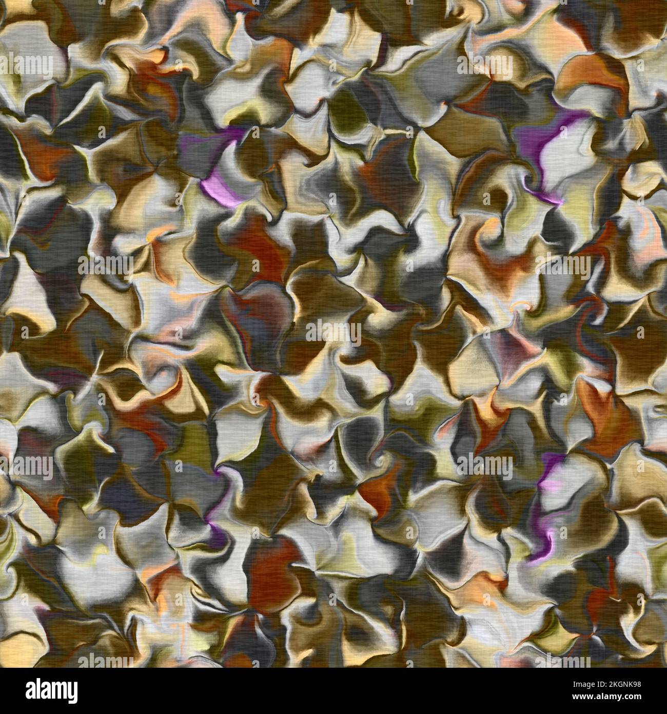 Camouflage wavy marble seamless pattern. Gradient blur for camo ...