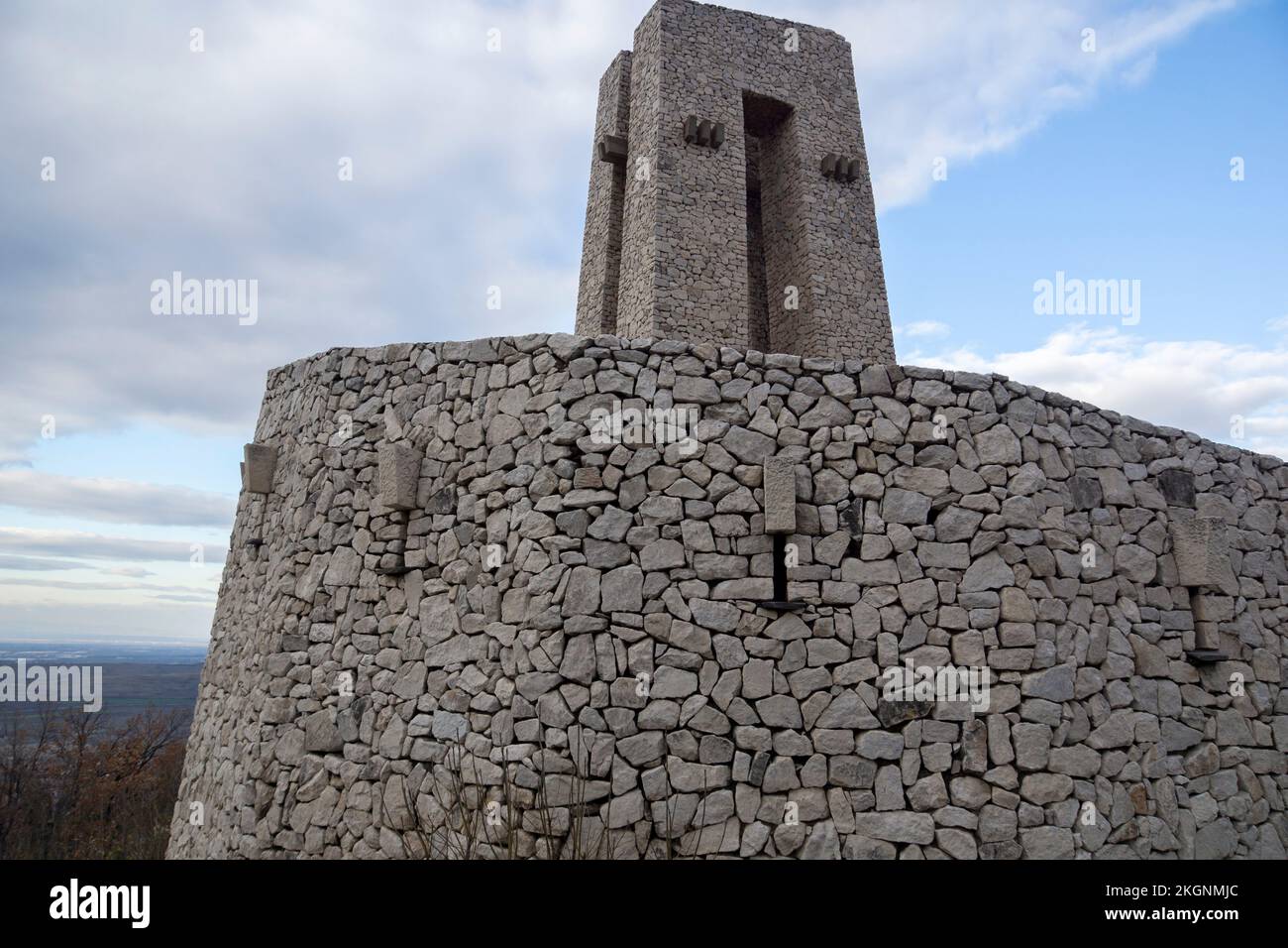 Monument Of The Three Generations near town of Perushtitsa, Plovdiv ...