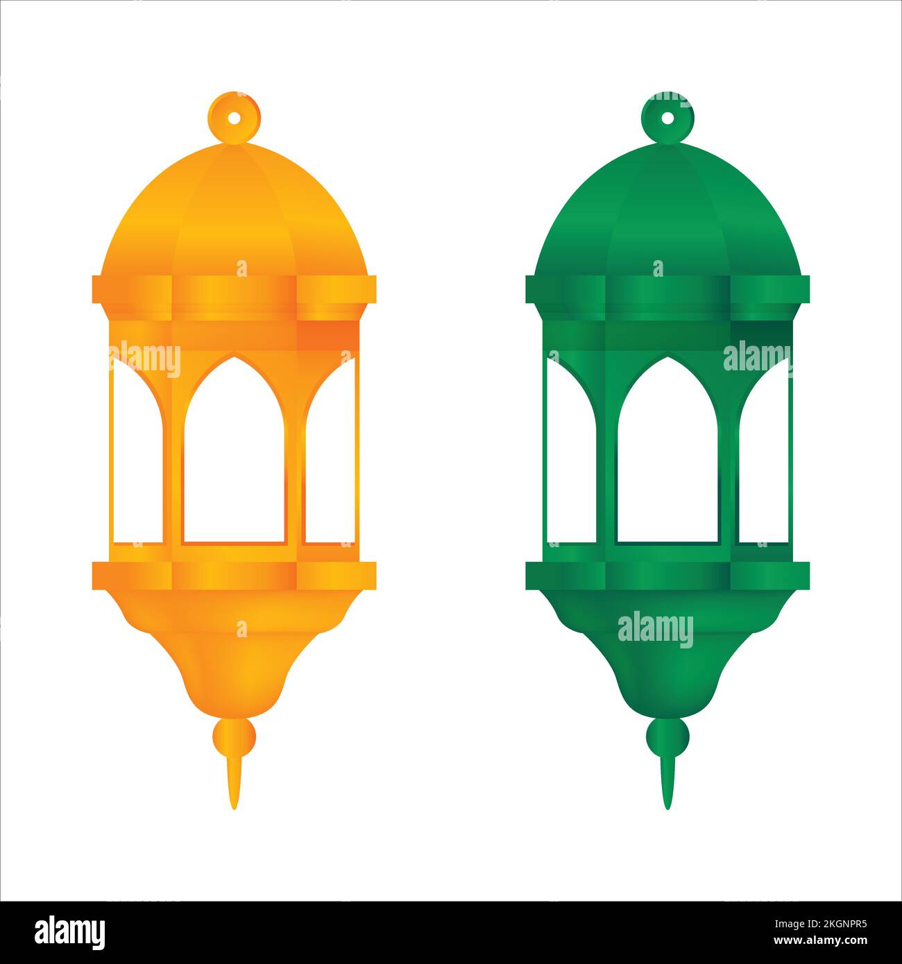 Ramadan lanterns illustration with white background, Islamic Ramadan ...
