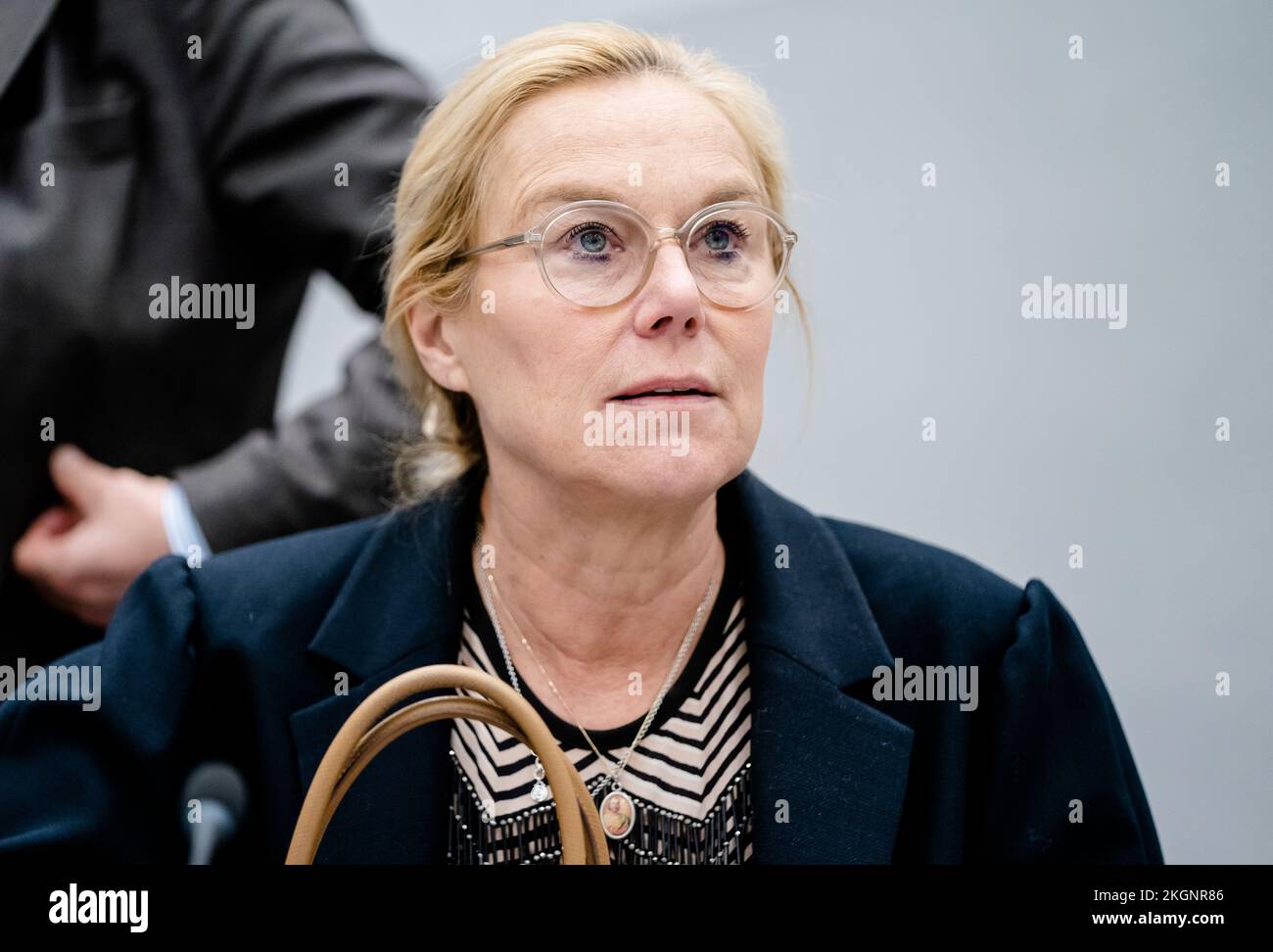 THE HAGUE - Sigrid Kaag, Minister of Finance, prior to a committee ...