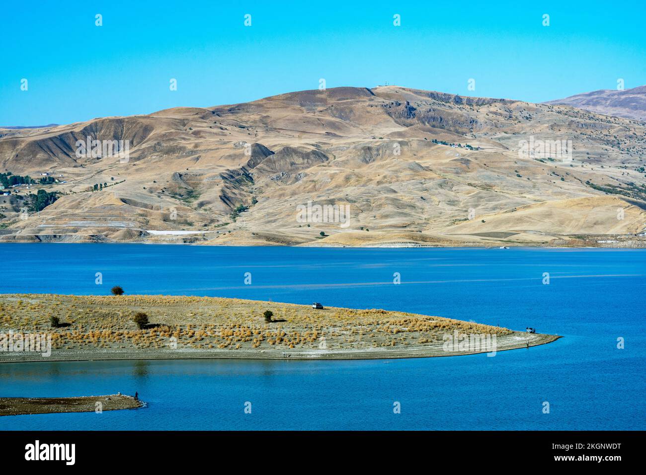 Asien, Türkei, Provinz Mus, Alpaslan-2 Stausee des Murat, einem ...