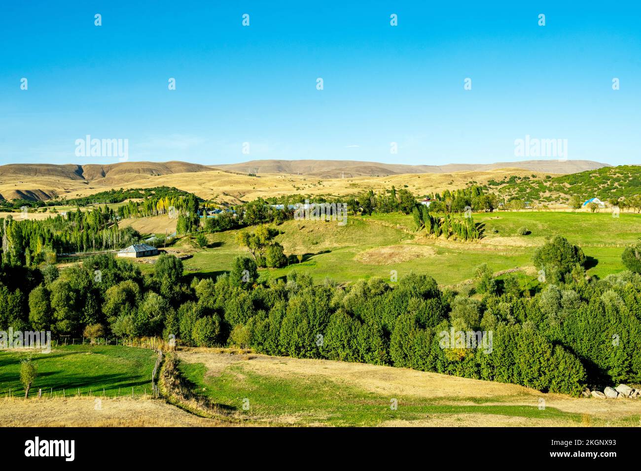 Asien, Türkei, Landschaft an der Strasse von Varto nach Karliova Stock ...