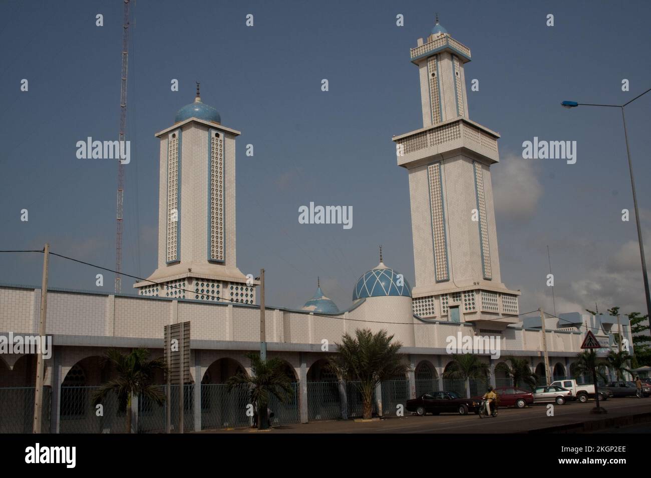 Mosque, Cotonou, Benin Stock Photo - Alamy