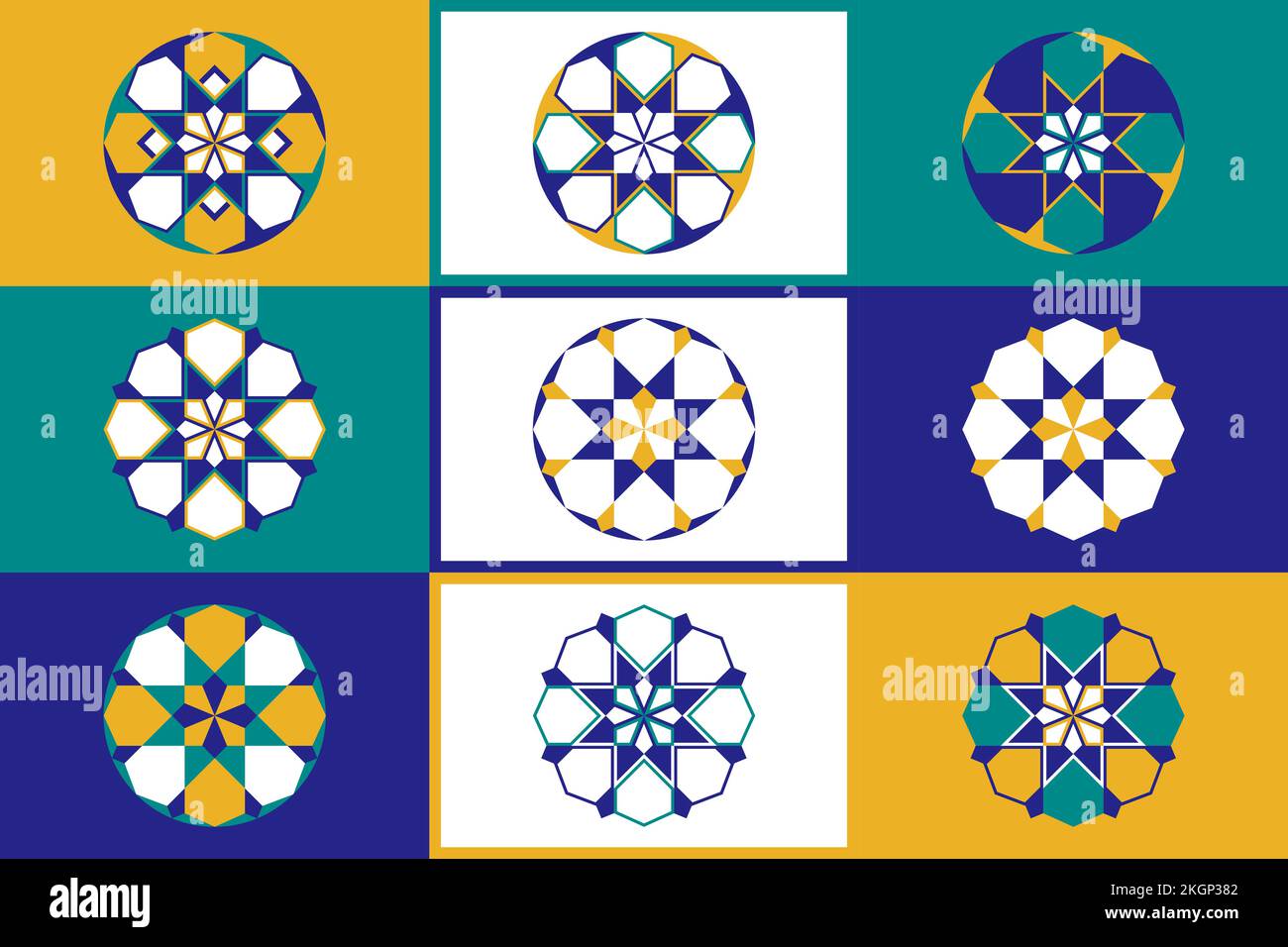 Islamic pattern seamless hi-res stock photography and images - Alamy