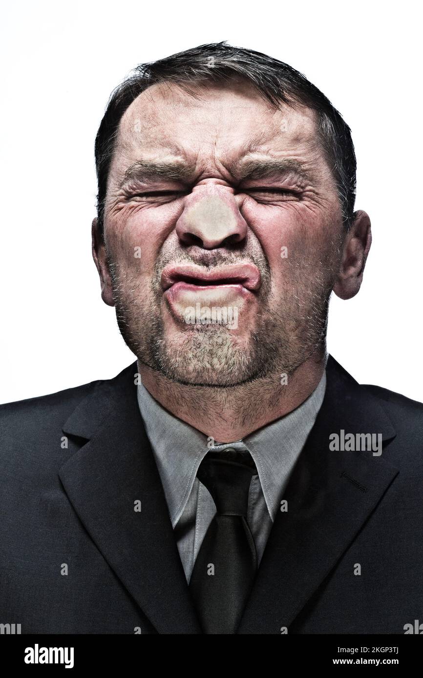 Man pressing face to glass hi-res stock photography and images - Alamy