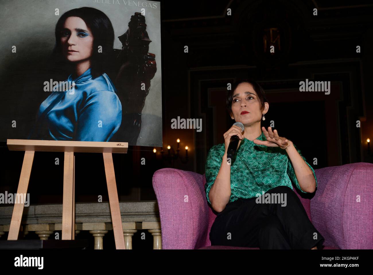 November 22, 2022, Mexico City, Mexico: Mexican singer Julieta Venegas ...