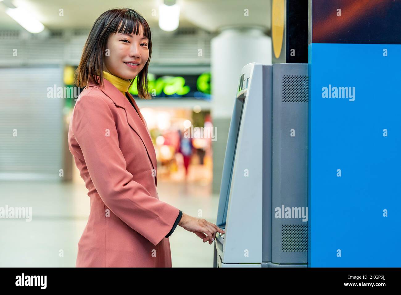 Buying ticket from station hi-res stock photography and images - Alamy