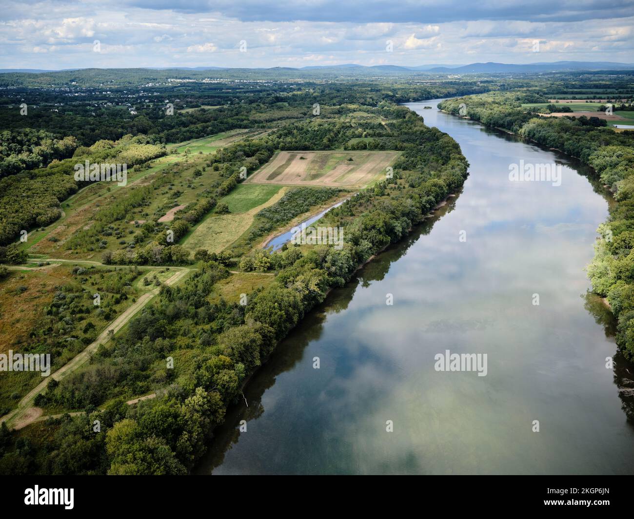 Aerial view potomac river separating virginia from maryland hi-res ... Aerial view potomac river separating virginia from maryland hi-res ...