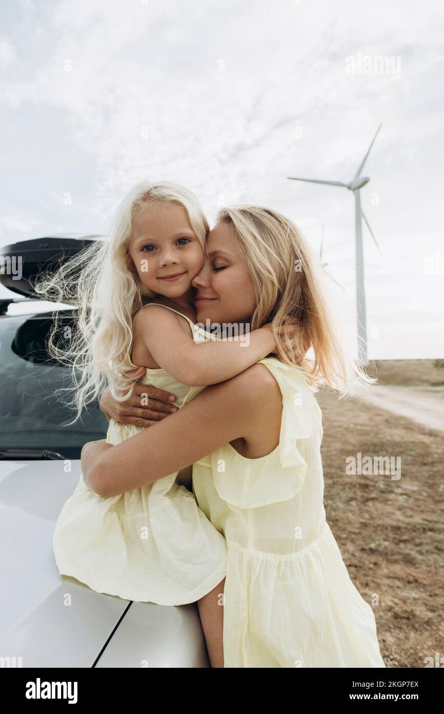 Hugging car bonnet hi-res stock photography and images - Alamy