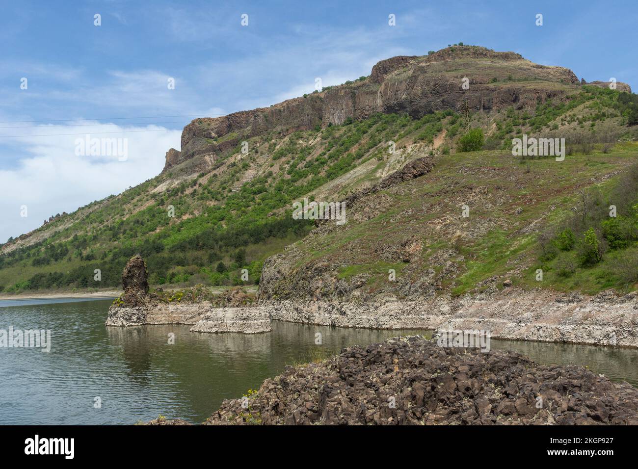 Amazing Landscape of Studen Kladenets Reservoir, Kardzhali Region ...