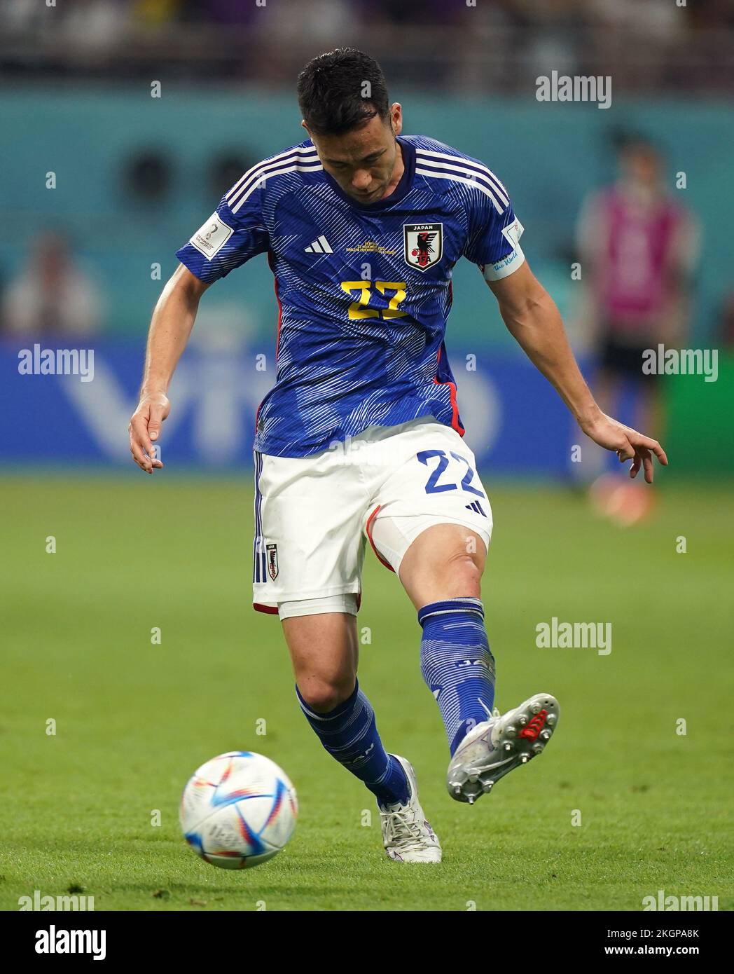 Japan's Maya Yoshida during the FIFA World Cup Group E match at the ...