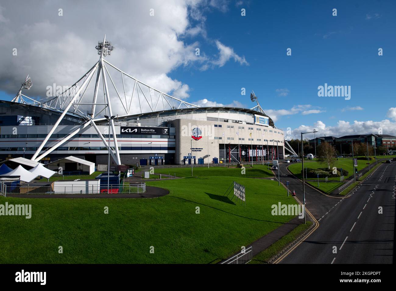 Bolton Wanderers Football Club. The University of Bolton Stadium ...