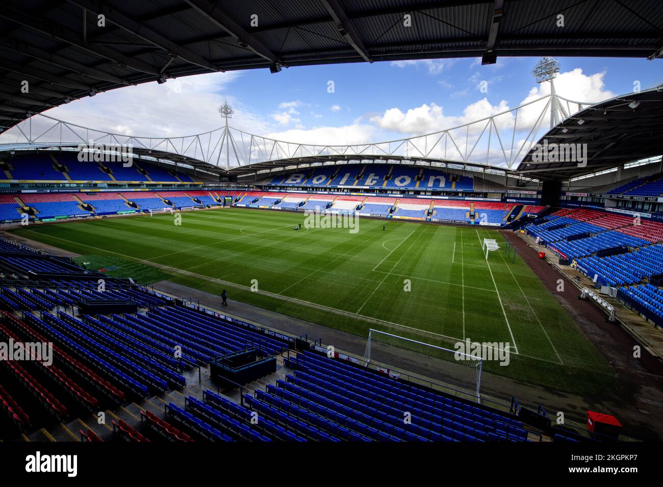 Bolton Wanderers Football Club. The University of Bolton Stadium ...
