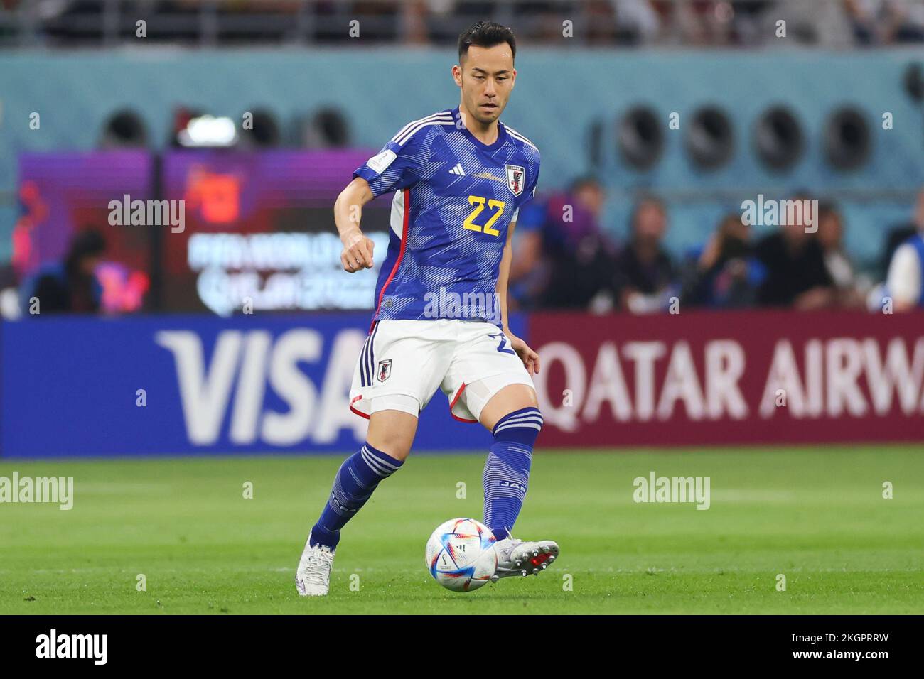 Al Rayyan, Qatar, November 23, 2022. Al Rayyan, Qatar. 23rd Nov, 2022. Maya Yoshida (JPN ...