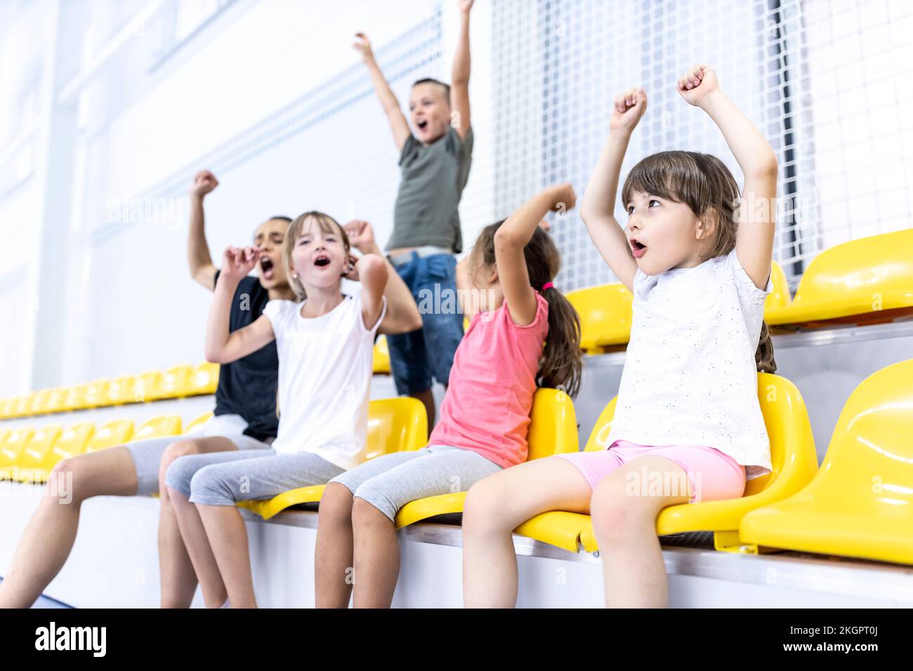Child sports fan hi-res stock photography and images - Alamy