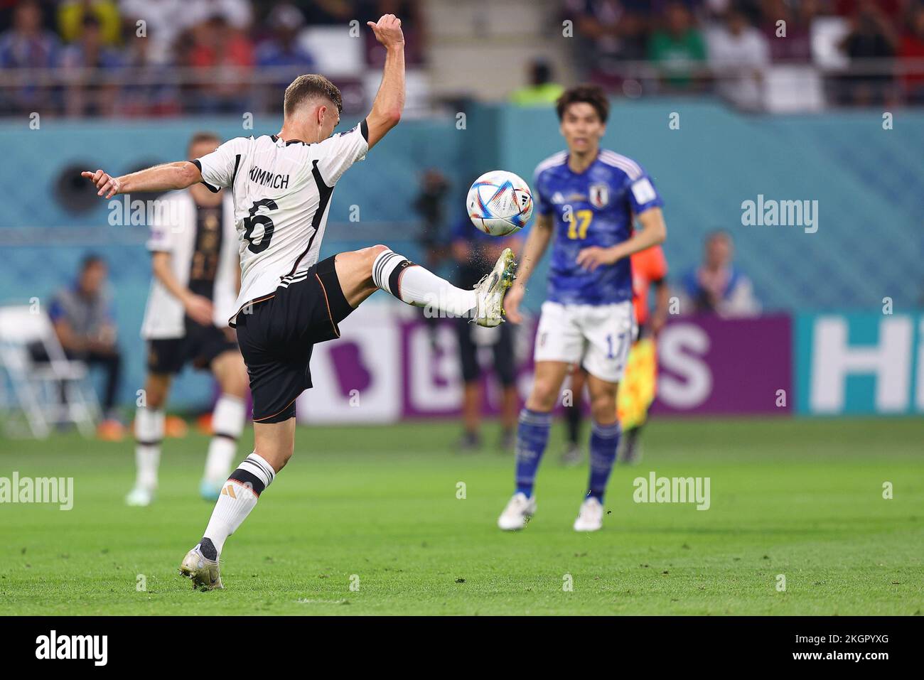 Joshua Kimmich during the FIFA World Cup Qatar 2022 Group E match ...