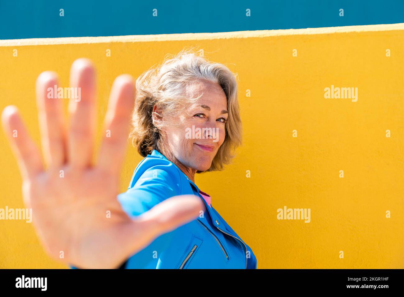 Stop smiling hi-res stock photography and images - Alamy