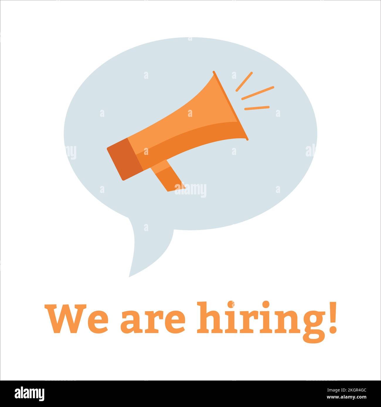 We Are Hiring Text Effect, Mic on Hand, We are Hiring Vector Design ...