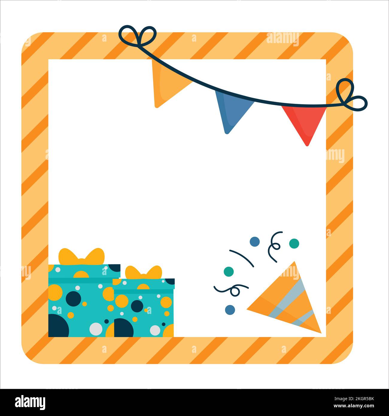 Birthday Elements, Happiness, Happy Birthday Vector Illustration on ...