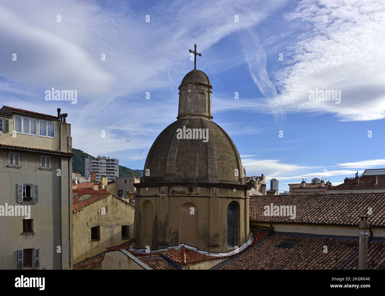 Dome of the cathedral Ste Marie de la Sed in Toulon Stock Photo - Alamy