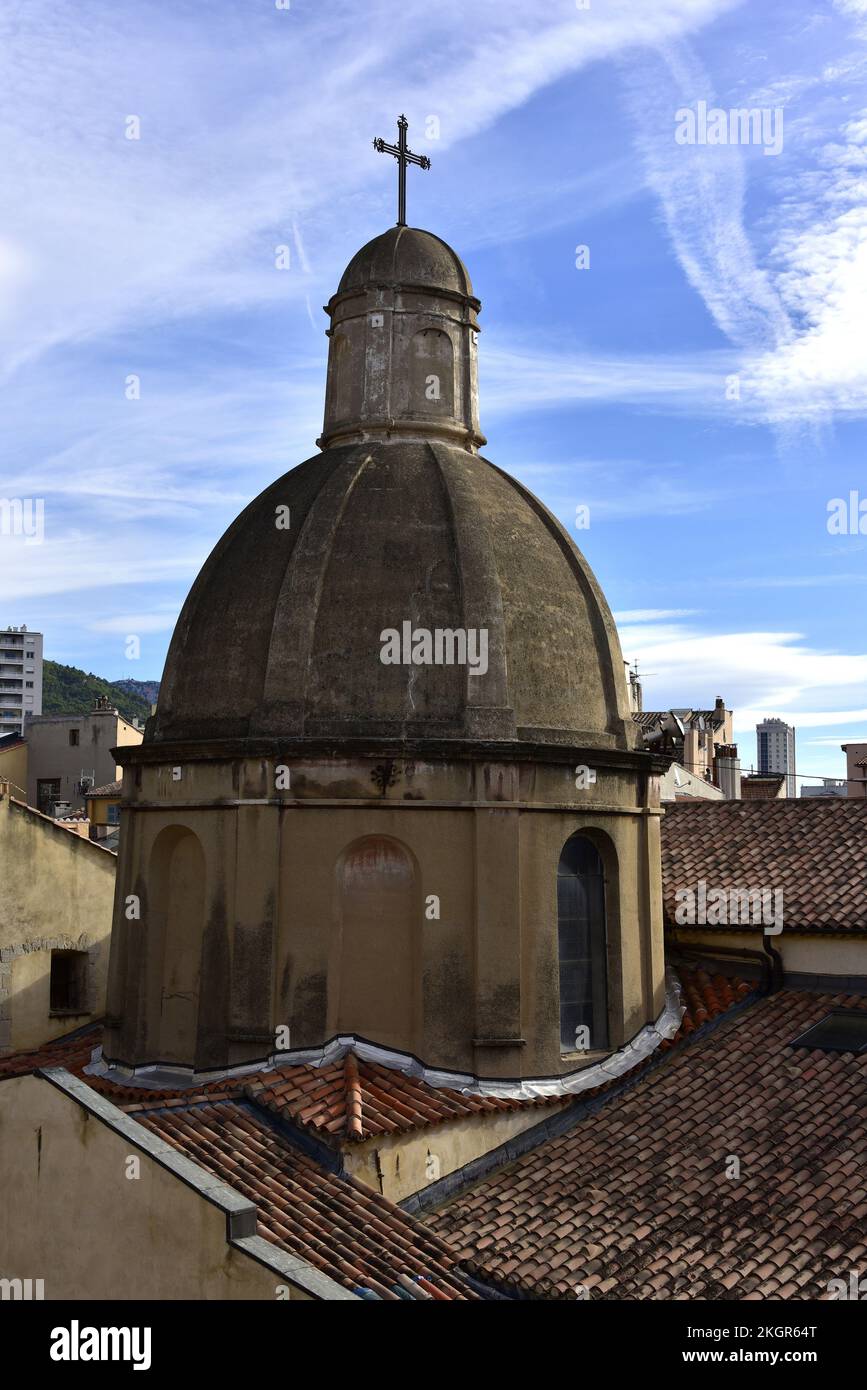 Dome of the cathedral Ste Marie de la Sed in Toulon Stock Photo - Alamy