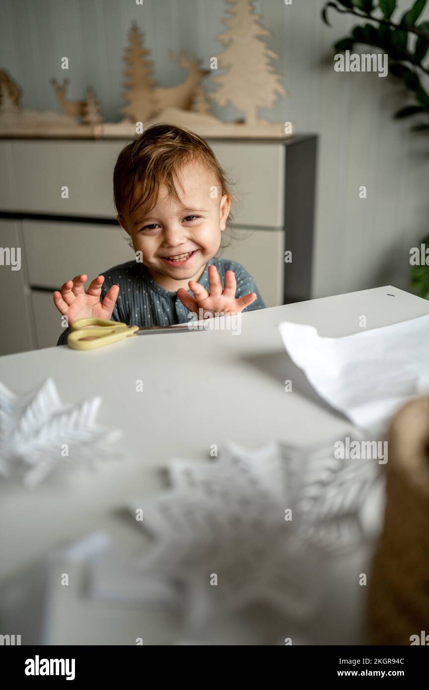 Headshot cute boy sitting hi-res stock photography and images - Alamy