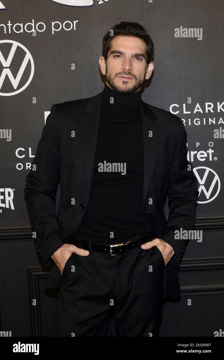 November 22, Mexico City, Mexico: Sergio Lozano attends the black ...