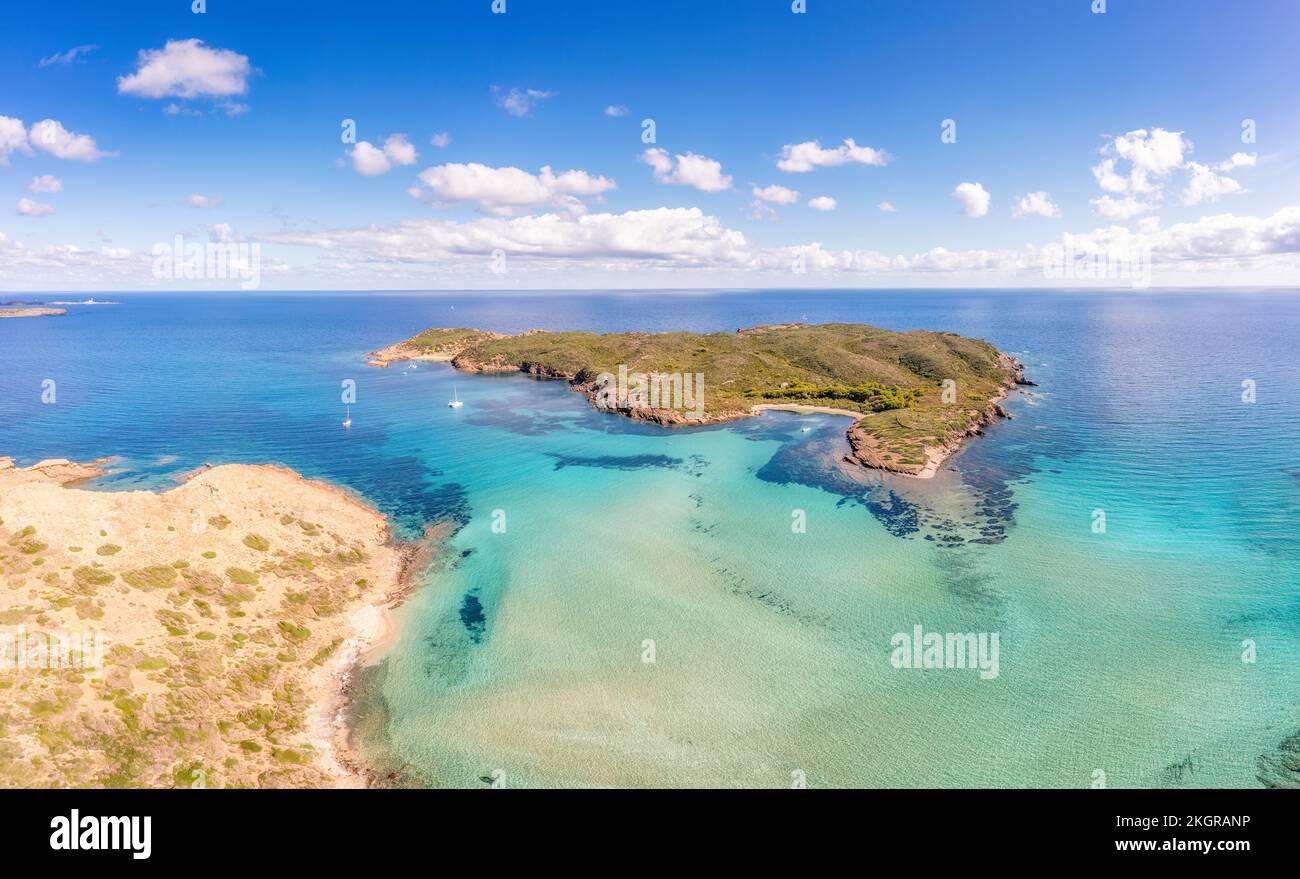 Menorca island aerial hi-res stock photography and images - Alamy