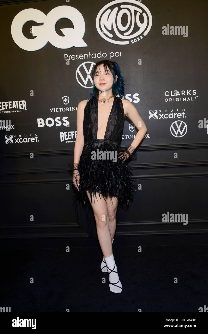 November 22, Mexico City, Mexico: Sujin Kim attends the black carpet of ...