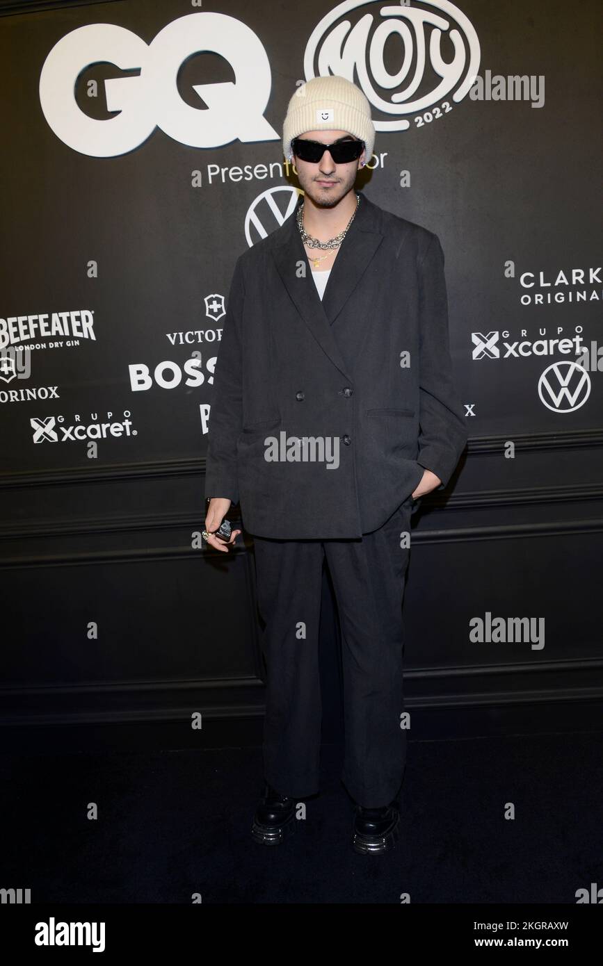 November 22, Mexico City, Mexico: Sebastian Poza attends the black ...