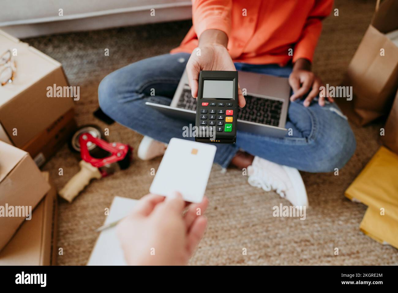 Online customer office hi-res stock photography and images - Alamy