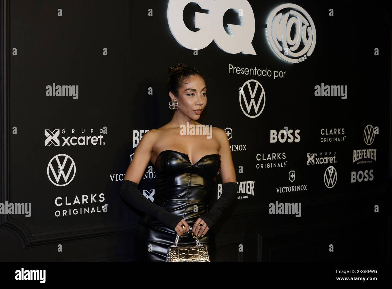 November 22, Mexico City, Mexico: Michelle Gonzalez attends the black ...
