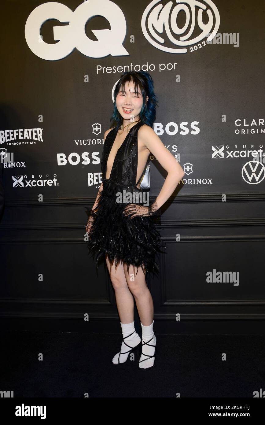 November 22, Mexico City, Mexico: Sujin Kim attends the black carpet of ...