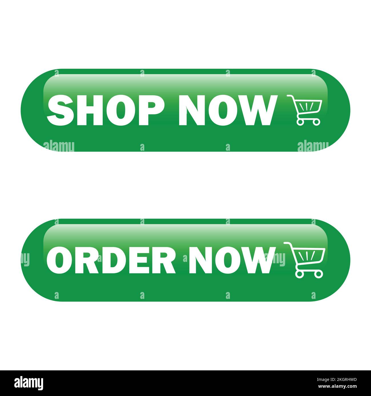 Green color Shop now and order now button for business websites vector ...