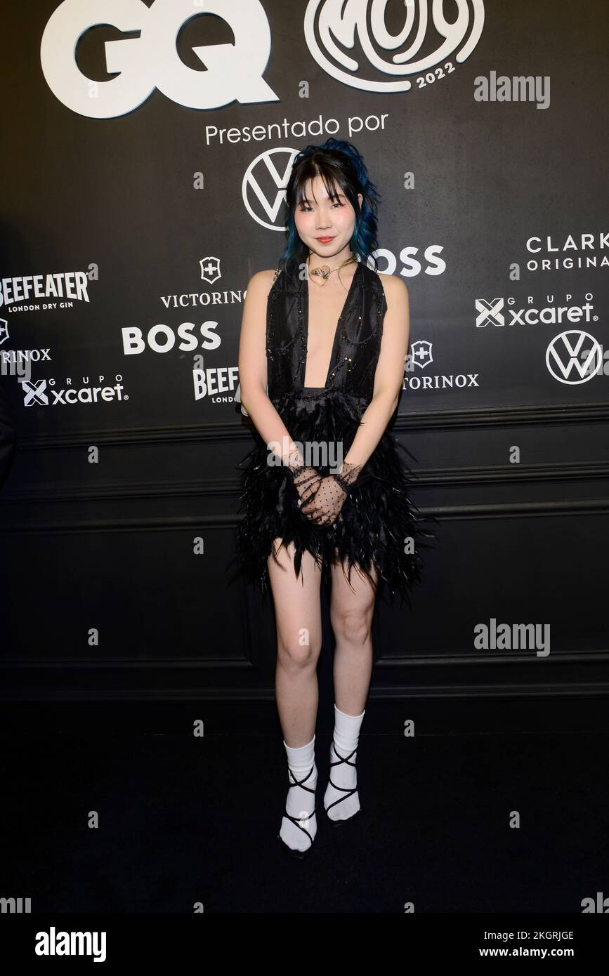November 22, Mexico City, Mexico: Sujin Kim attends the black carpet of ...