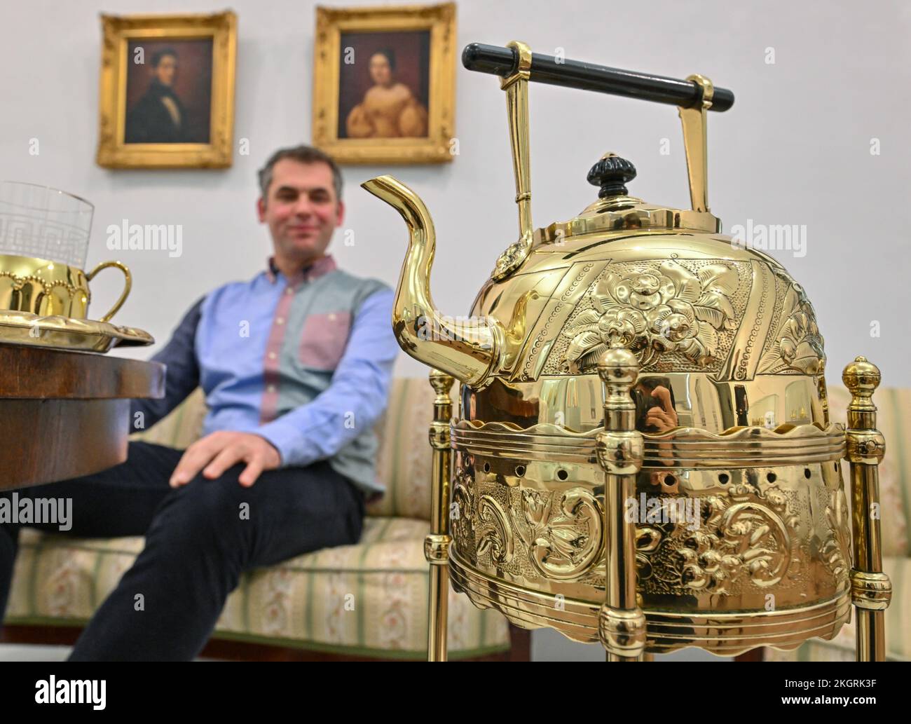 23 November 2022, Brandenburg, Frankfurt (Oder): Tim S. Müller ...