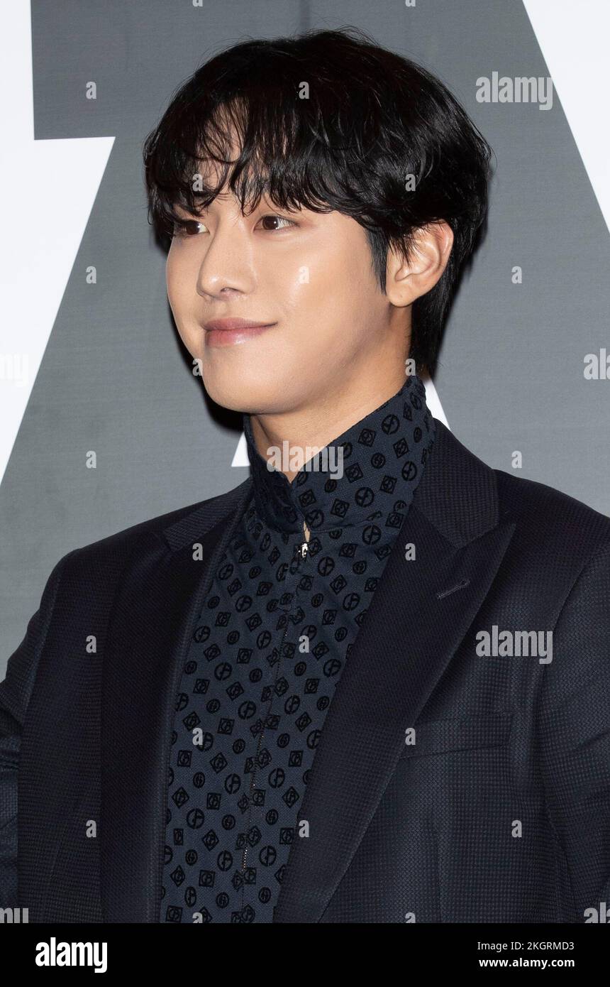 Seoul, South Korea. 23rd Nov, 2022. Korean-Canadian actor and singer ...