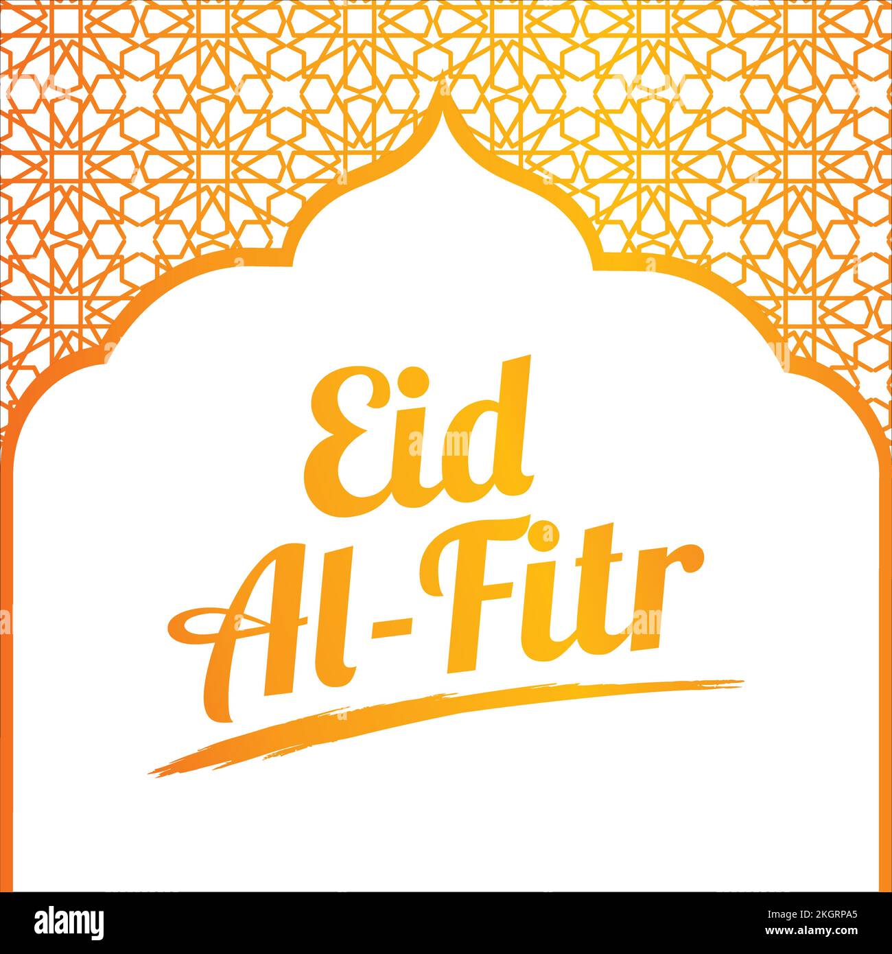 Eid Al-Fitr Golden text effect on White background, Muslim Festival Eid ...