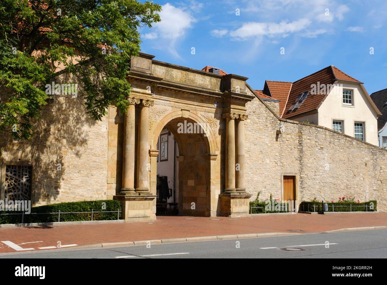 Heger tor arch commemorating battle waterloo hi-res stock photography ...