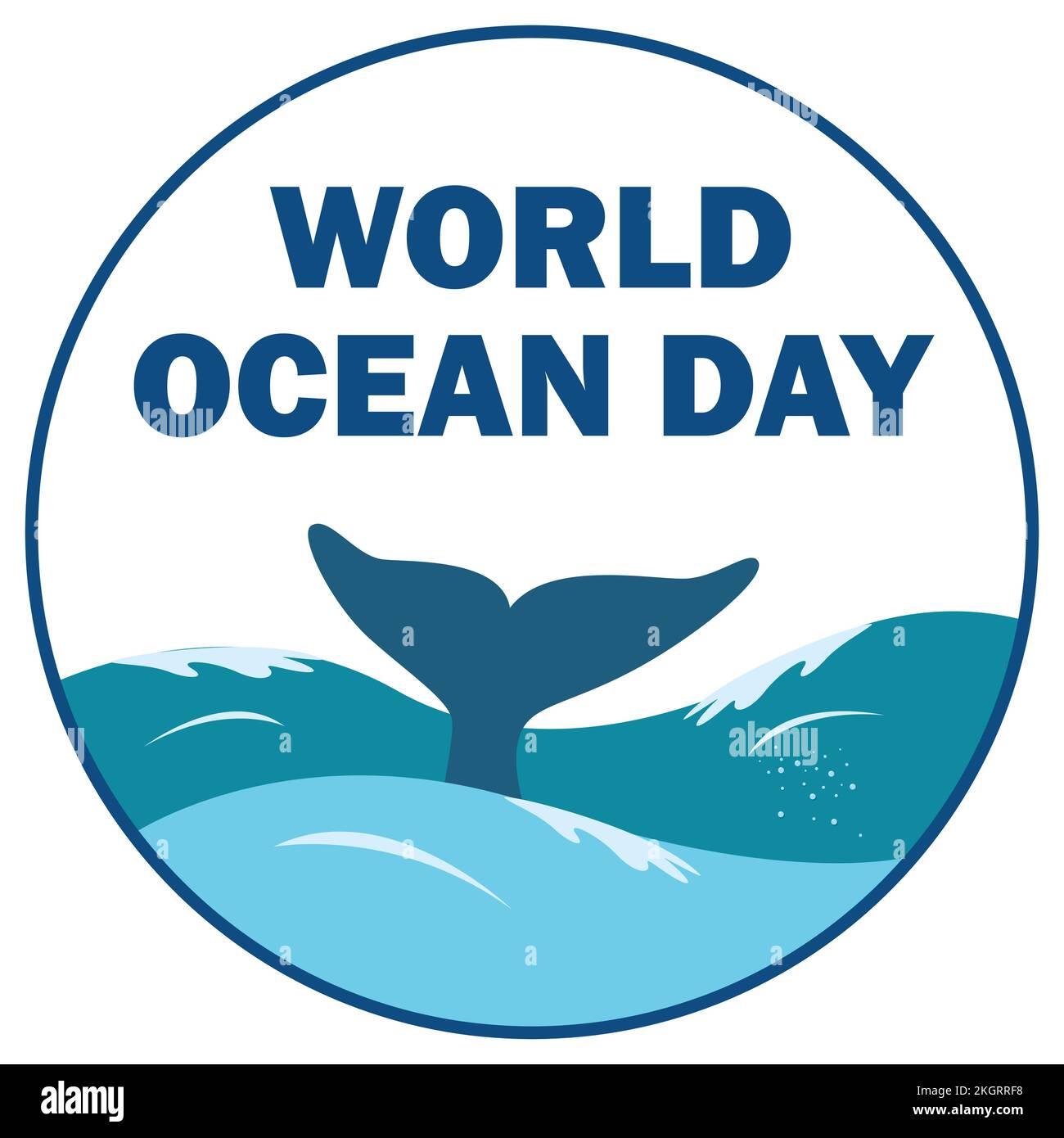 Giant wave inside Stock Vector Images - Alamy