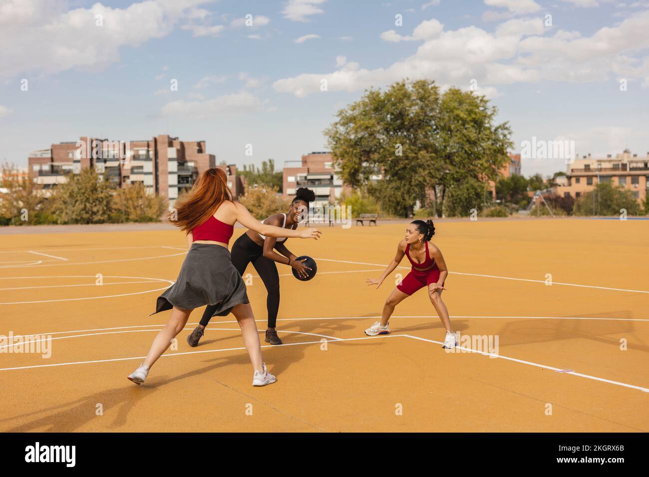 Young people practicing sports hi-res stock photography and images - Alamy