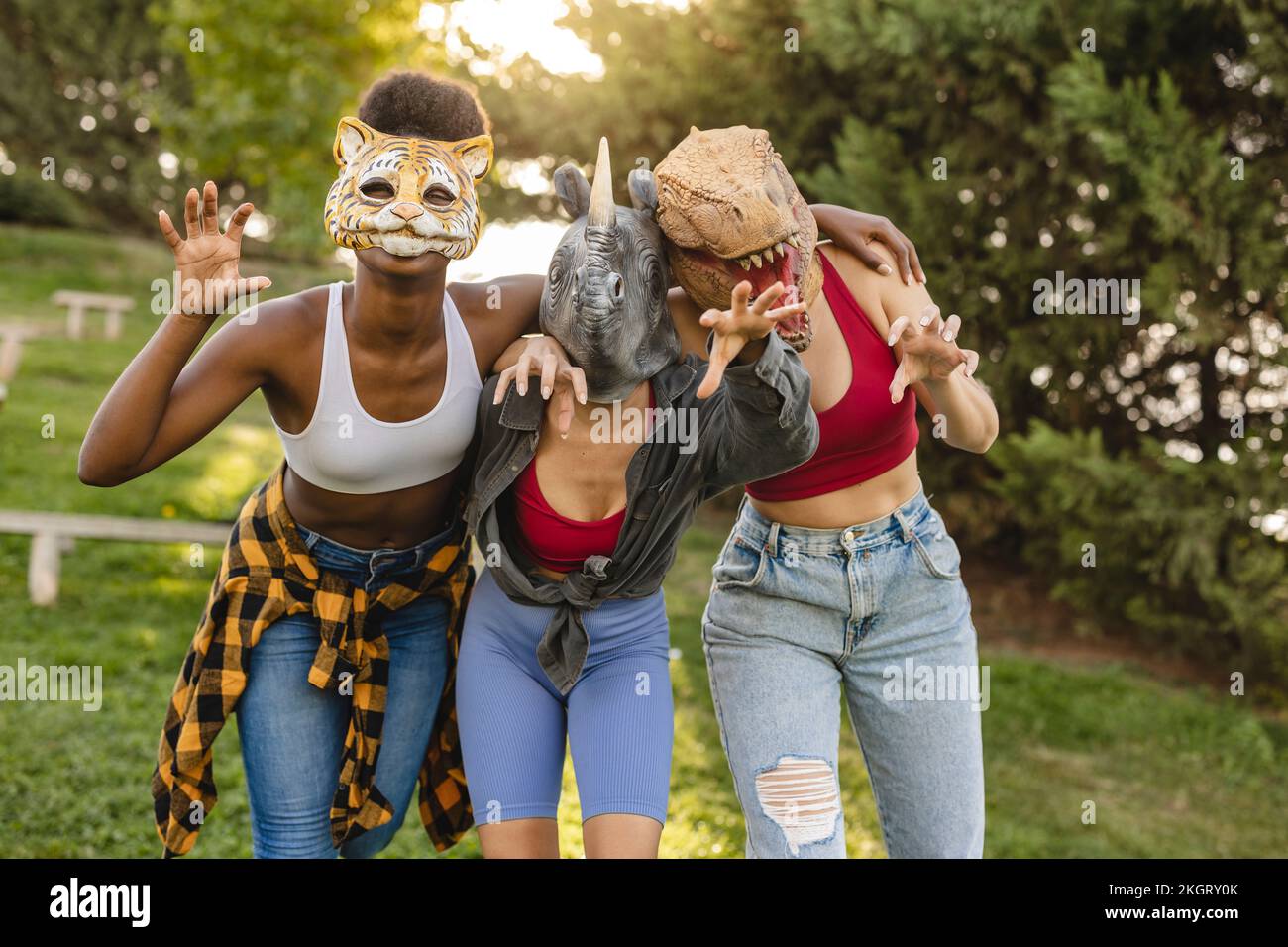 Animal Mask Photography