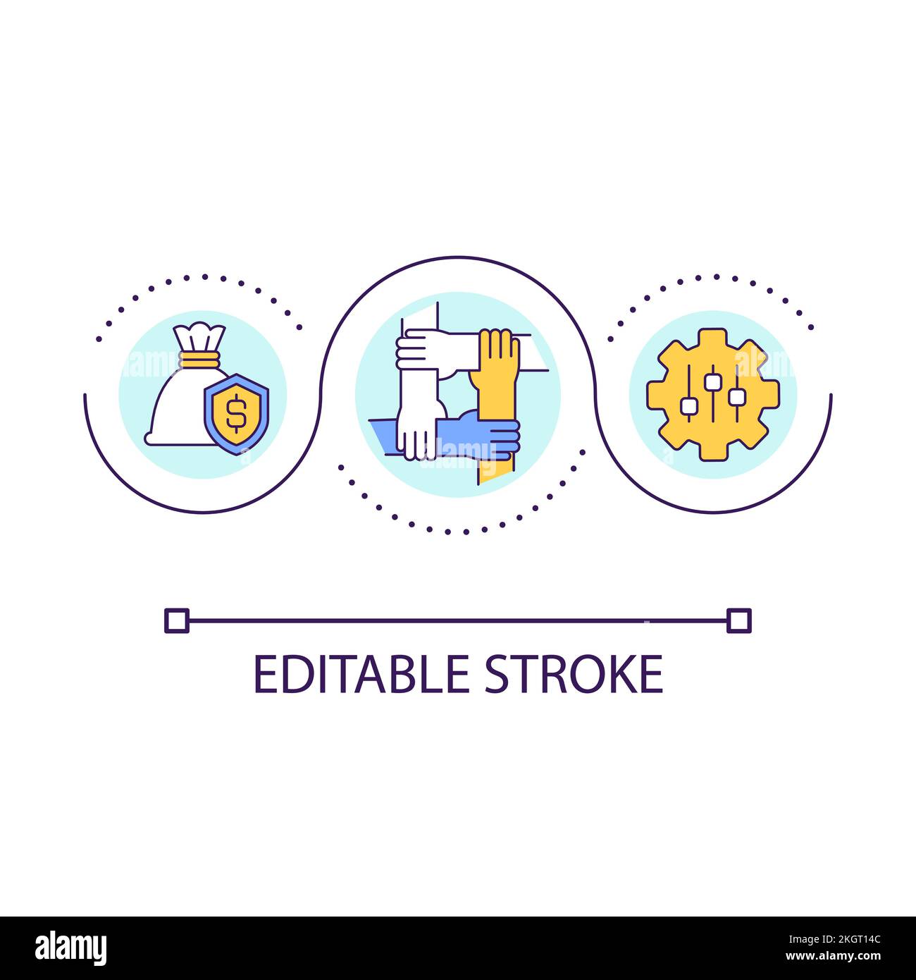 Resilience loop concept icon Stock Vector Image & Art - Alamy