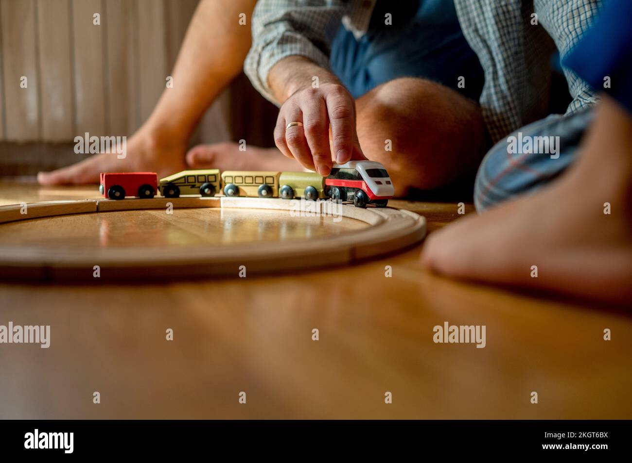 Train on floor hi-res stock photography and images - Alamy
