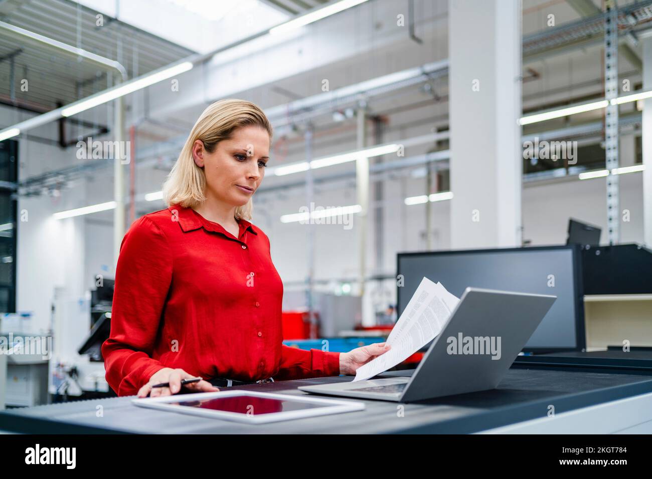 Business people working documents laptop hi-res stock photography and ...