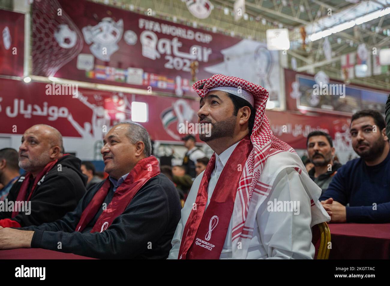 Gaza, Palestine, USA. 23rd Nov, 2022. (INT) Palestinians support ...