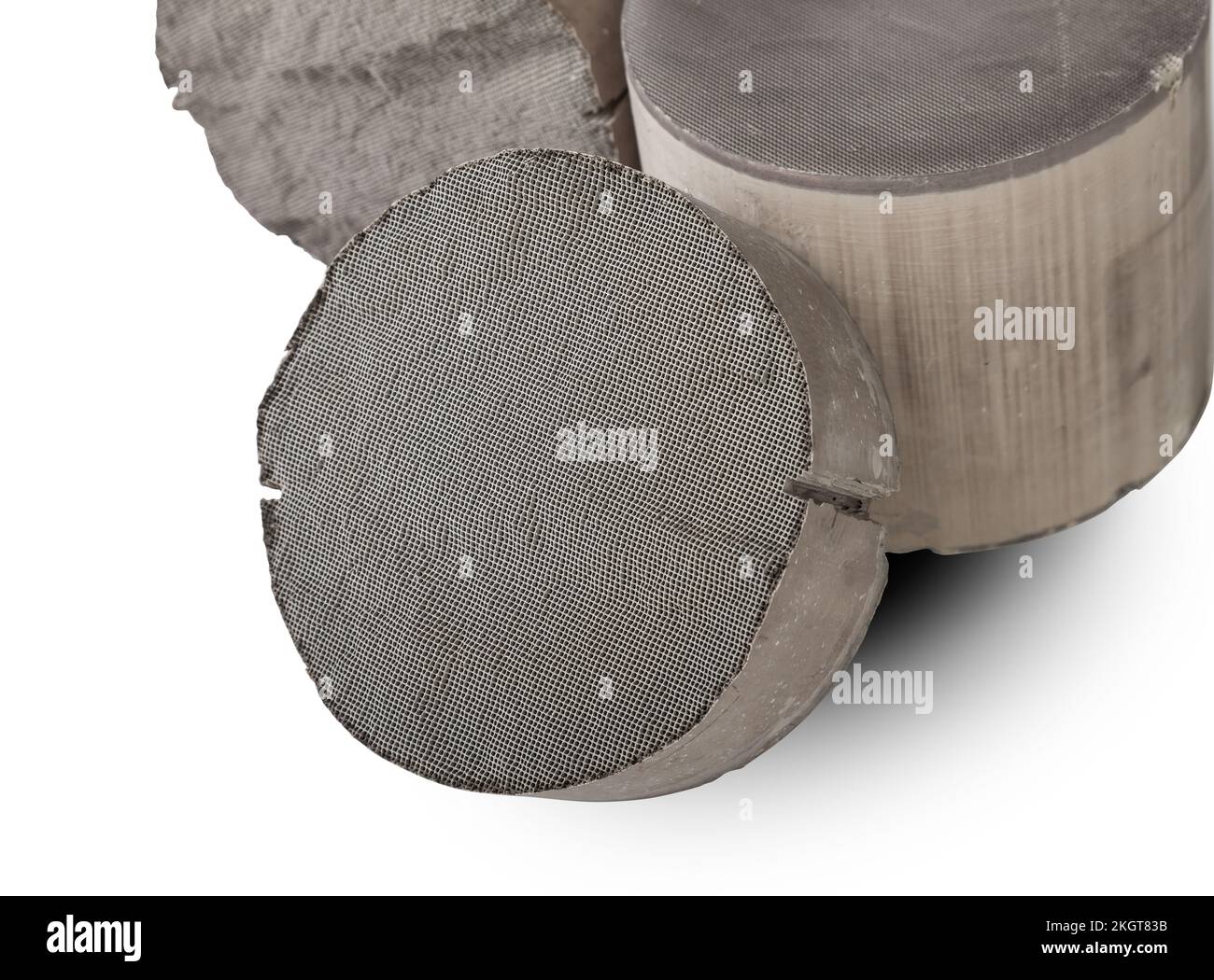 Processing and acceptance of non-ferrous metals. Three round and oval ...