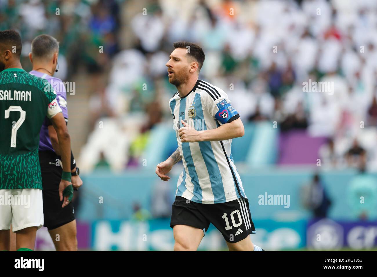 Lusail, Qatar. 22nd Nov, 2022. Lionel Messi (ARG) Football/Soccer ...