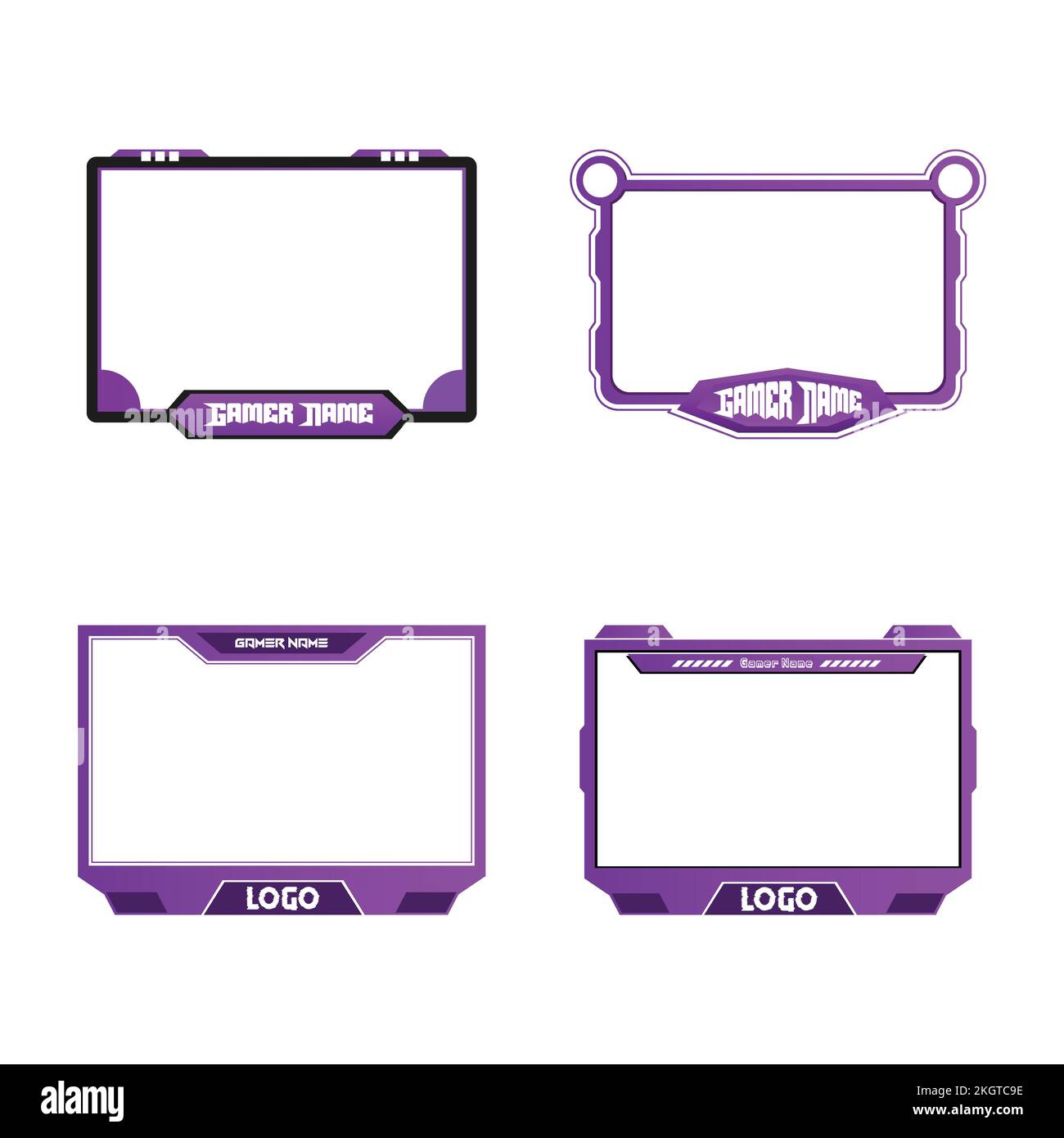 Live streaming overlay frame collection. Game screen overlay for live ... Live streaming overlay frame collection. Game screen overlay for live ...