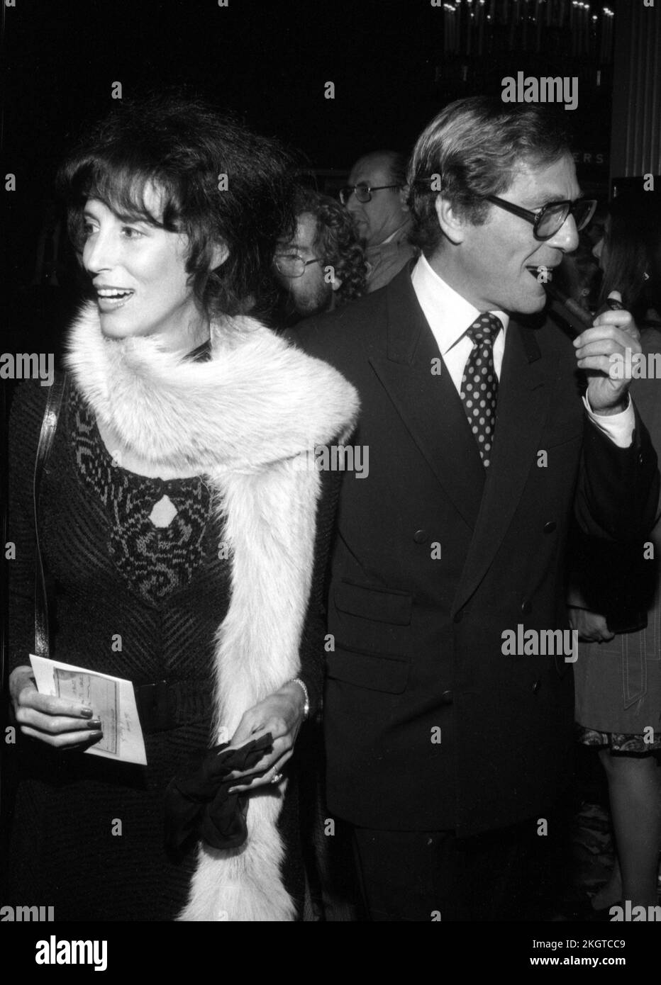 George Segal and Linda Rogoff Circa 1980's Credit: Ralph Dominguez ...